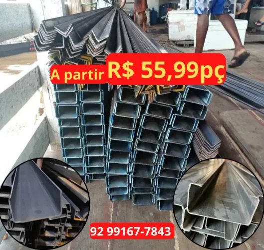 "perfil 100x50" no Brasil