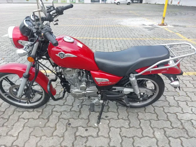Motos Haojue Chopper Road 150 no Brasil