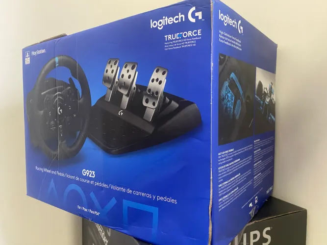 "logitech g923" no Brasil