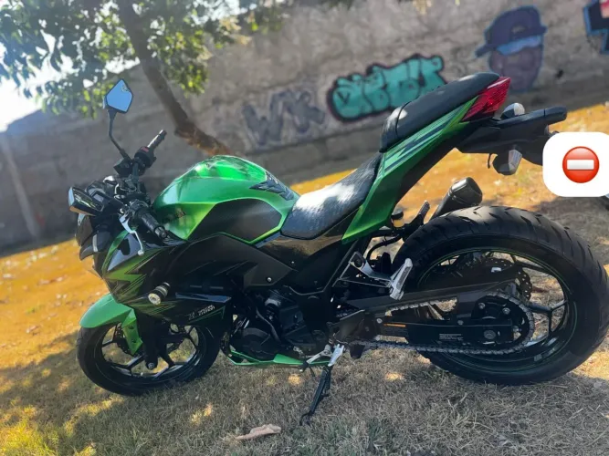 Motos Kawasaki Z 300 no Brasil