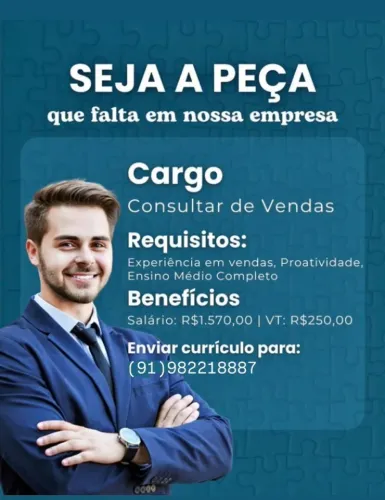 Vagas de emprego - Belém, Pará