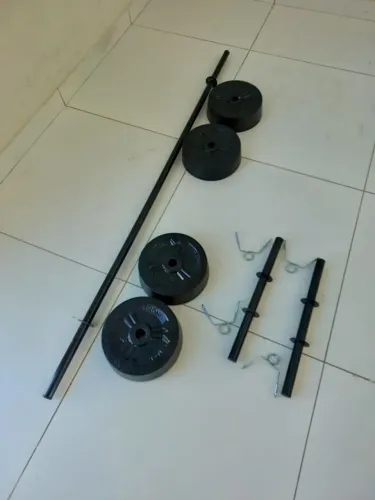 "kit de pesos de academia" - Academia e Exercícios no Brasil