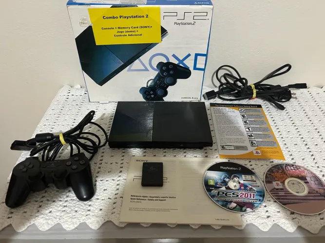 "playstation 2 slim" - Consoles de Vídeo Game no Brasil