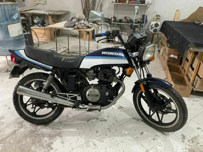 Motos Honda CB 450 DX no Brasil