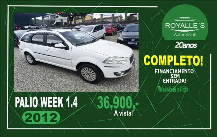 Fiat Palio Week. Attractive 1.4 Fire Flex 8V Usados e Novos - Colombo ...