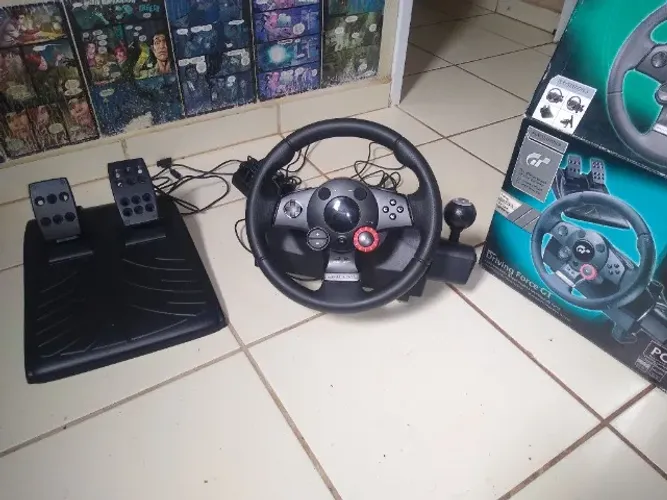 "logitech driving force gt" - Peças e Acessórios de Vídeo Game no Brasil