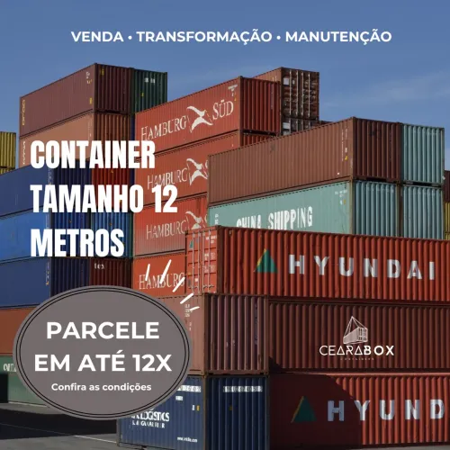 "container 12 metros" no Brasil