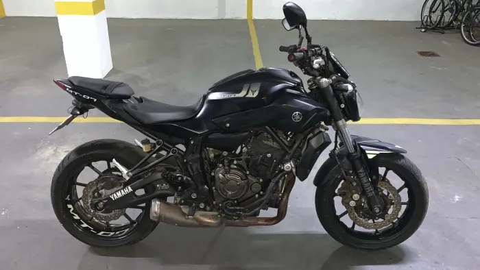 Motos Yamaha MT-07/MT-07 2018 no Brasil