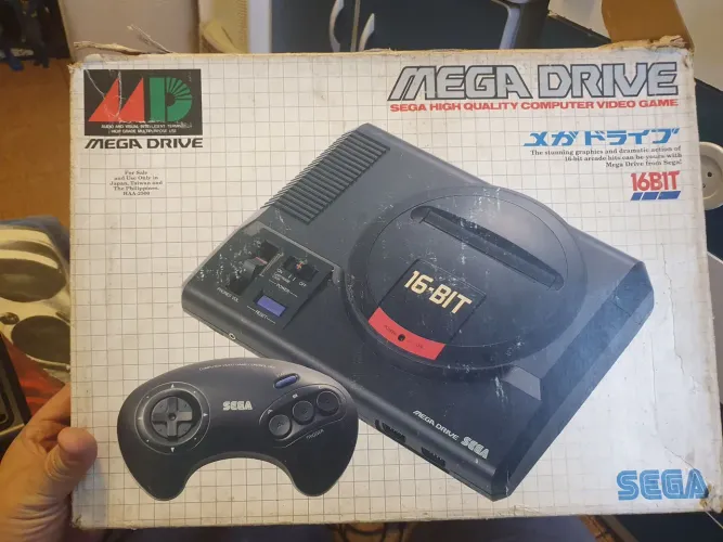 "mega drive" - Consoles de Vídeo Game no Brasil
