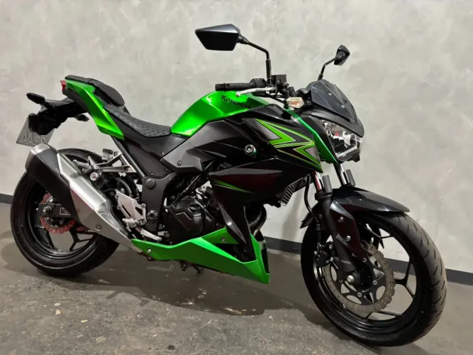 Motos Kawasaki Z 300 no Brasil
