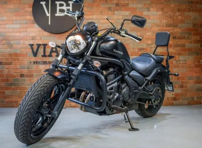Motos Kawasaki Vulcan S 650 no Brasil