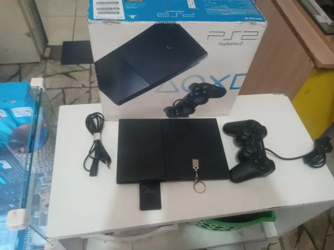 "ps2 slim" - Consoles de Vídeo Game no Brasil