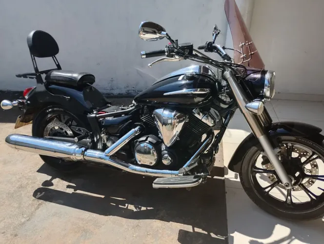 Motos Yamaha XVS 950 Midnight Star no Brasil
