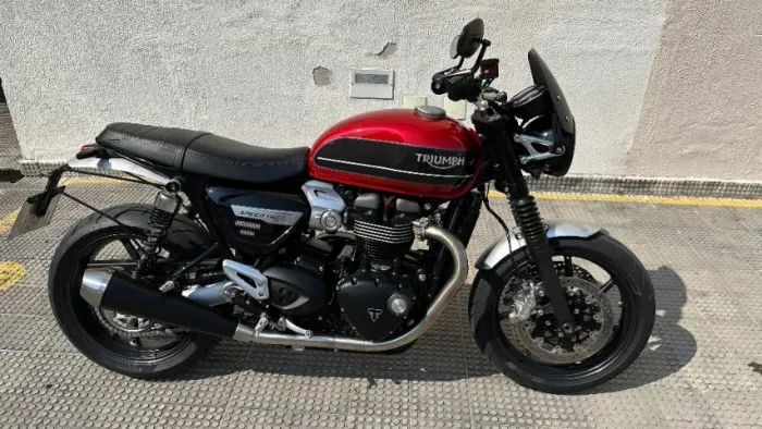 Motos Triumph Speed Twin 1200cc no Brasil