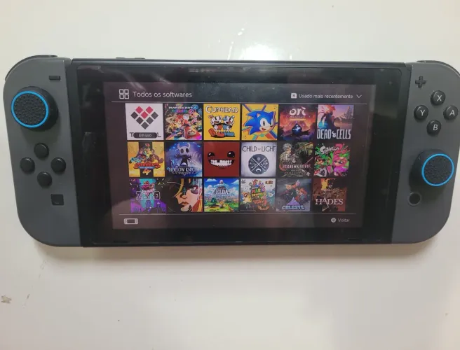 "nintendo switch v1" - Consoles de Vídeo Game no Brasil