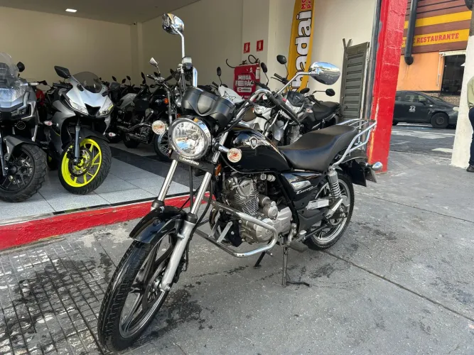 Motos Haojue Chopper Road 150 no Brasil