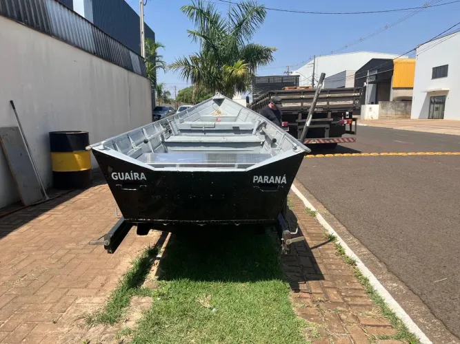 Barco no Paraná