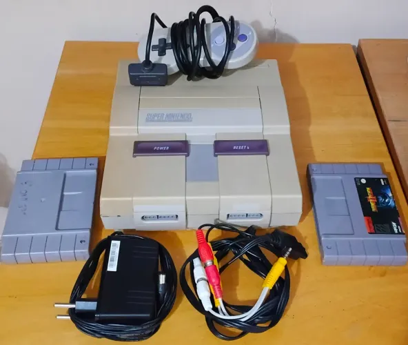 "super nintendo antigo" no Brasil