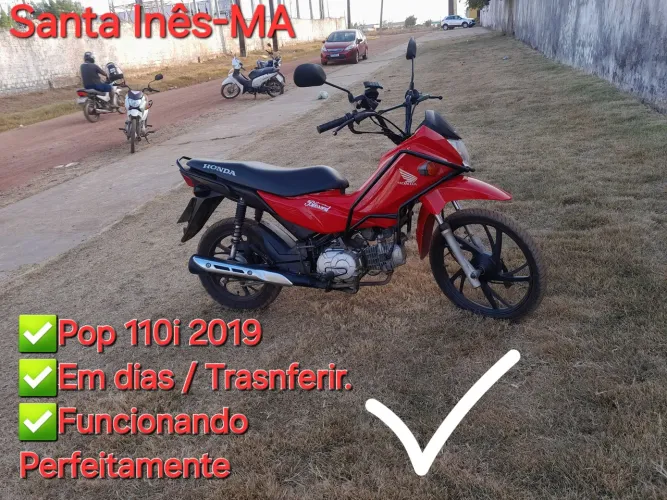 Motos Honda Pop 110i no Brasil