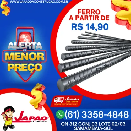 "barra de ferro 10mm" no Brasil