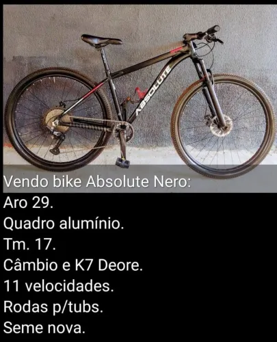 "bicicleta absolute nero" - Ciclismo no Brasil