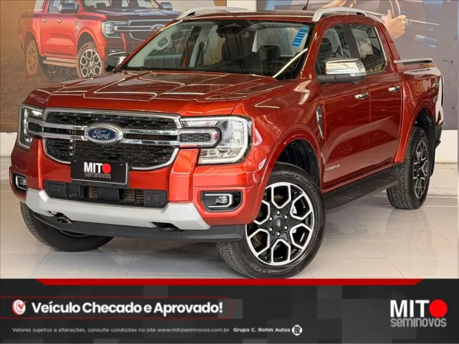 Ford Ranger Limited 3.0 V6 4X4 CD TB Die. AUT 2025 Usados e Novos no CE