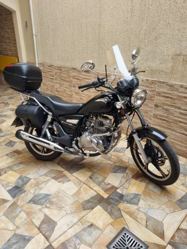 Motos Haojue Chopper Road 150 no Brasil