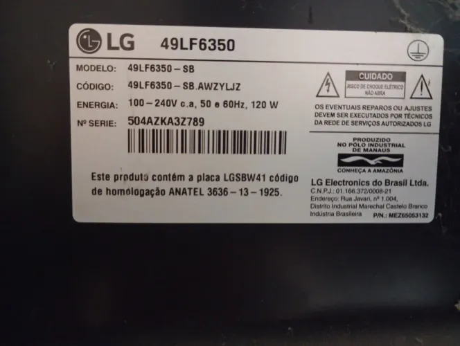 "tv lg antiga" - TVs no Brasil