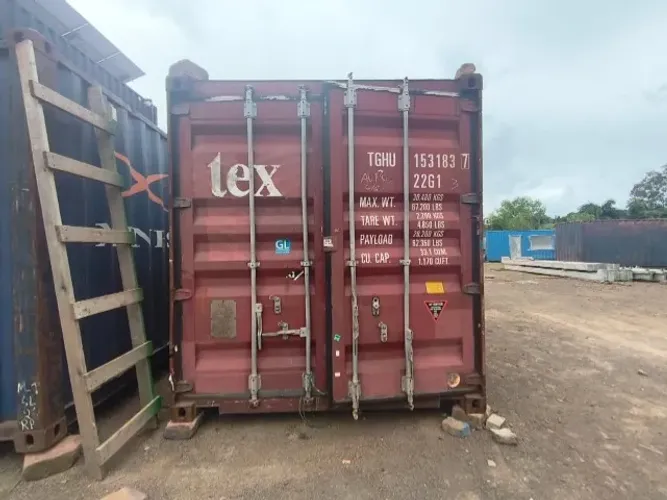 "container 20 pes" no Brasil