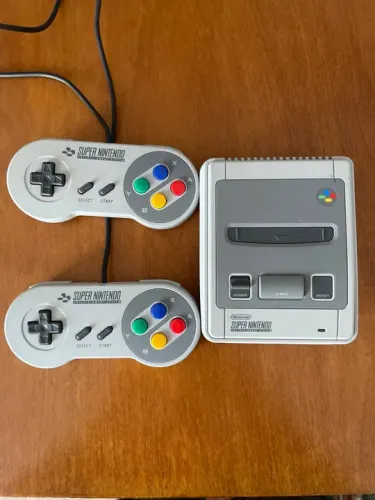 "super nintendo original" no Brasil