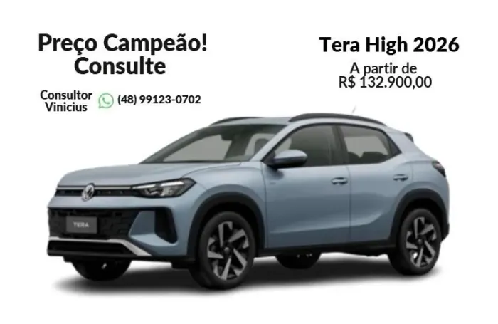 Volkswagen Tera High 1.0 170 TSI Flex 12V 5P AUT Usados e Novos