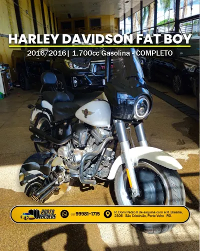 Motos Harley-Davidson Fat no Brasil