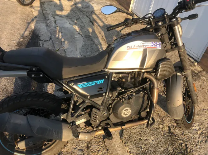 Motos Royal Enfield Scram 411 no Brasil