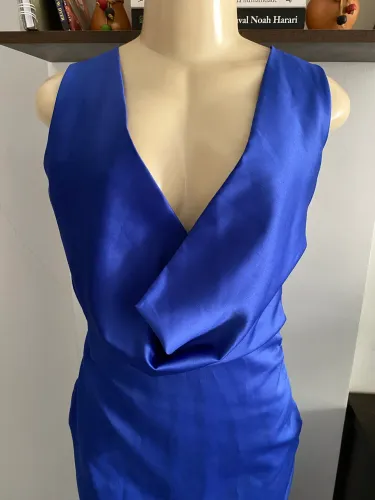 "vestidos de festa longo azul royal" - Roupas no Brasil