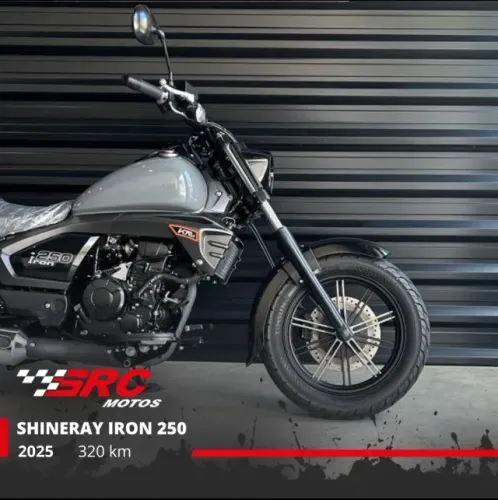 Motos Shineray IRON 250 EFI no Brasil