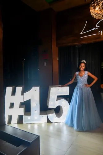 "vestido debutante azul" - Roupas no Brasil