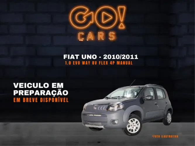 Fiat Uno WAY 1.0 EVO Fire Flex 8V 5P Usados e Novos - Alfenas, MG