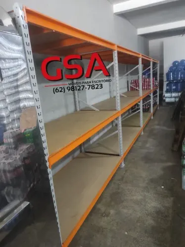 "prateleira porta palete" no Brasil