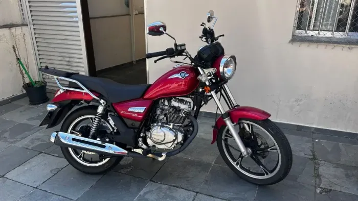 Motos Haojue Chopper Road 150 no Brasil