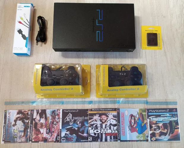 "playstation 2 fat" - Consoles de Vídeo Game no Brasil