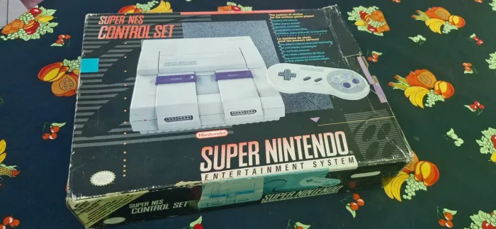 "super nintendo original" no Brasil