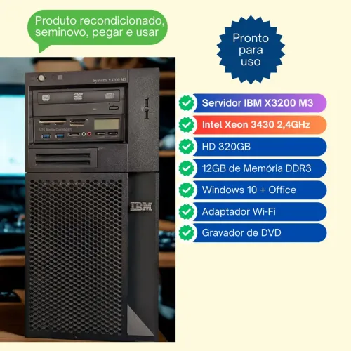"servidor ibm x3650" no Brasil