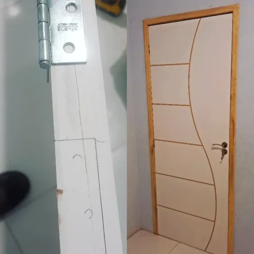 "alisar de porta" no Brasil
