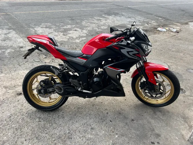 Motos Kawasaki Z 300 no Brasil