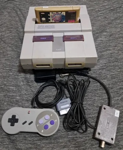 "super nintendo antigo" no Brasil