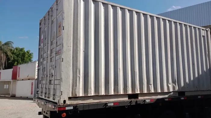 "container 20 pes" no Brasil