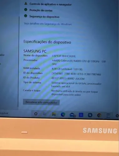 "notebook samsung rosa" - Notebooks no Brasil