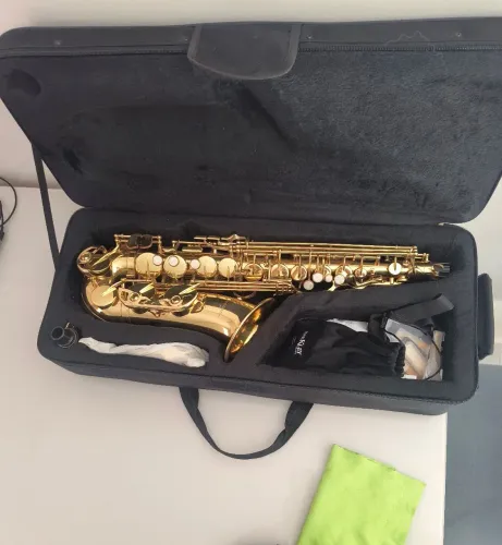 "saxofone alto" - Instrumentos musicais no Brasil
