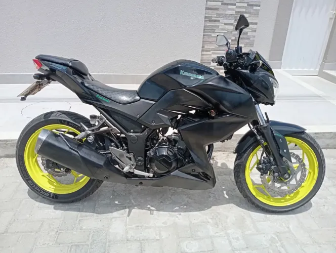 Motos Kawasaki Z 300 no Brasil