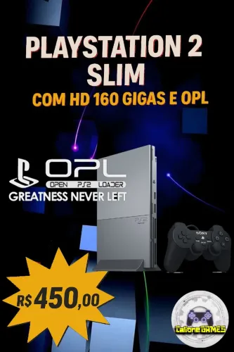 "playstation 2 prata" - Consoles de Vídeo Game no Brasil